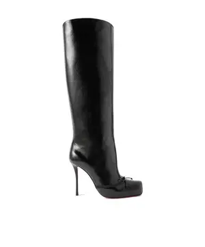 CHRISTIAN LOUBOUTIN Leather Knee Boots - No