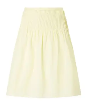 SIR. Rochelle Pintuck Cotton Midi Skirt - No