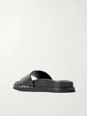 J.W.ANDERSON Fussbett Leather Slides
