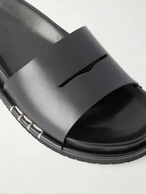 J.W.ANDERSON Fussbett Leather Slides