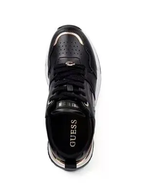 Guess Helada Logo-plaque Panelled Sneakers