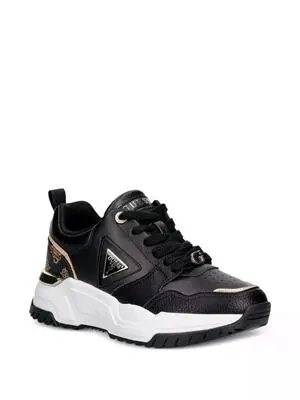 Guess Helada Logo-plaque Panelled Sneakers
