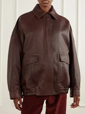 RÓHE Textured-leather Jacket