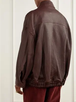 RÓHE Textured-leather Jacket