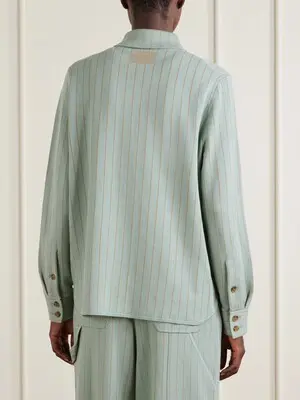 Guest In Residence Knitted Shirt Jacket