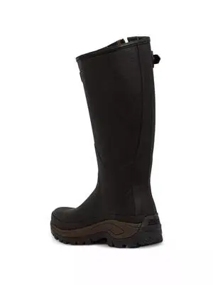 Barbour Logo-patch Buckled Boots