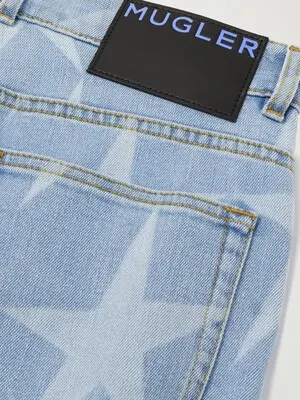 MUGLER Star-print Jeans