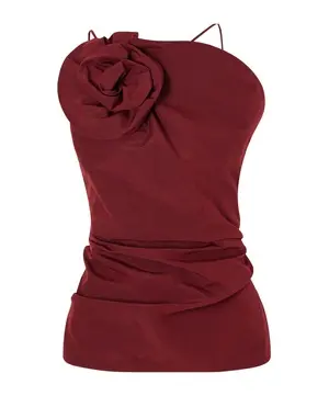 Magda Butrym Floral-appliquéd Cami - No