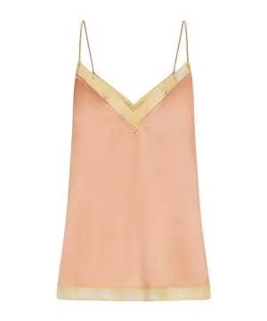 ERES Instant Lace-trimmed Silk-satin Camisole - No