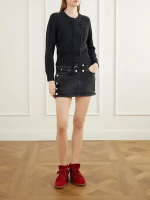 Isabel Marant Étoile Suede Wedge Sneakers