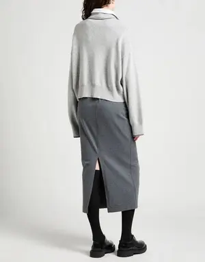 Brunello Cucinelli High-neck Zip Knit Sweater
