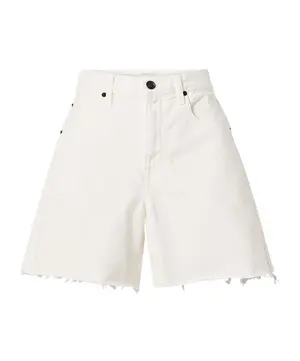 SLVRLAKE Sienna Frayed Denim Shorts - No