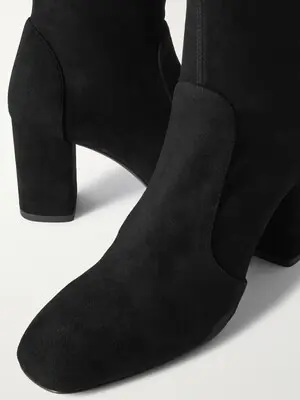 STUART WEITZMAN Lucie Suede Knee Boots