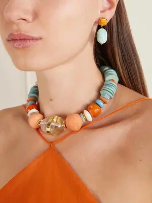 LIZZIE FORTUNATO Citrus Splash Drop Earrings