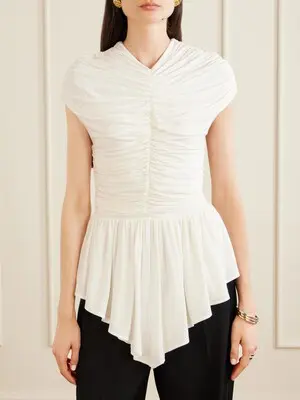 Tove Fitted Ruched Top