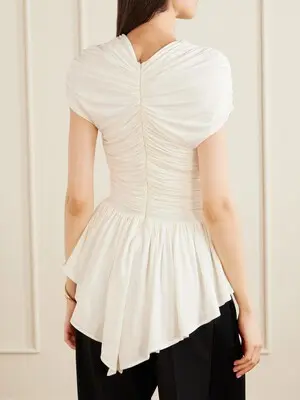 Tove Fitted Ruched Top