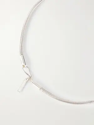SOPHIE BUHAI Serpent Chain Silver-tone Necklace