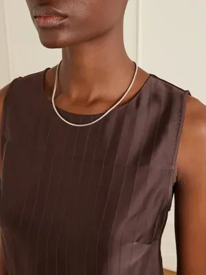 SOPHIE BUHAI Serpent Chain Silver-tone Necklace