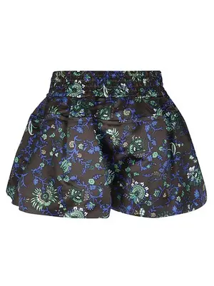 Sacai Being Floral Print Shorts