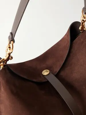Etro Soft Suede Round Bag