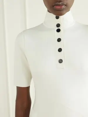 Proenza Schouler Mathilde Ribbed Stretch-jersey Midi Dress