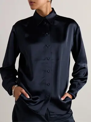 Proenza Schouler Silky Satin Shirts