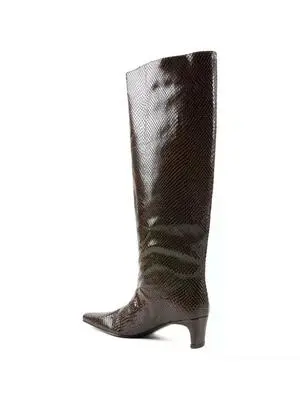 Staud Wally Snake-effect Boots