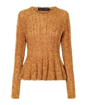 Proenza Schouler Joelle Cable-knit Mohair-blend Sweater - No