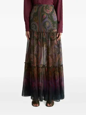 Etro Silk Long Dress