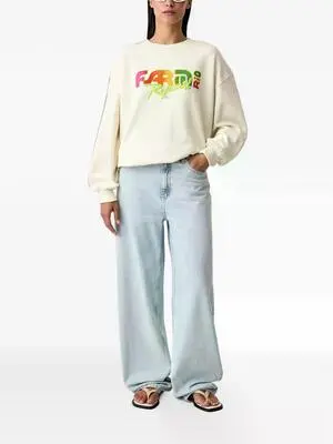 Rip Curl X Farm Rio Air Shred Logo-print Sweatshirt