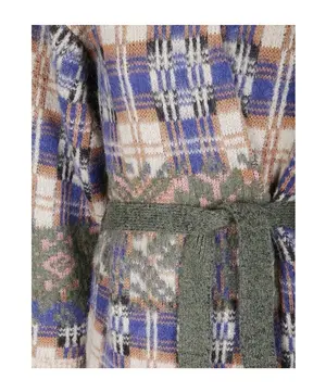 Dries Van Noten Long Tie-front Cardigan