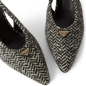Prada Pointed Slingback Pumps
