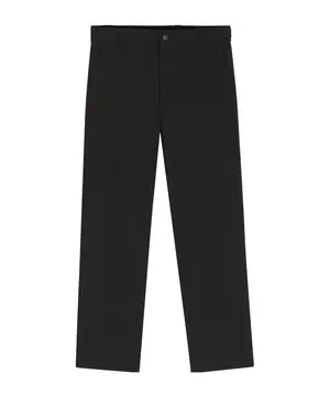 Hugo Boss Mid-rise Straight-leg Trousers - Black