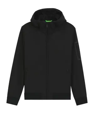 Hugo Boss Hooded Softshell Zip-up Jacket - No