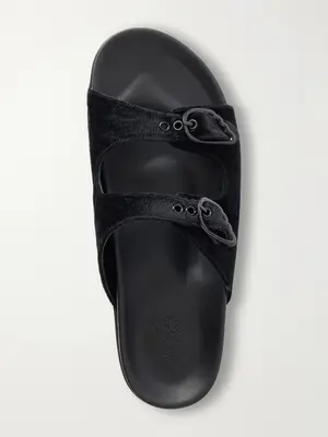 ANCIENT GREEK SANDALS Velvet Sandals