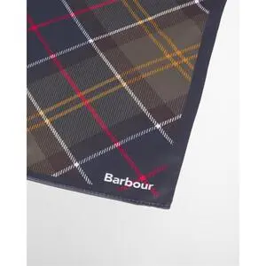 Barbour Diagonal Plaid Silk Scarf