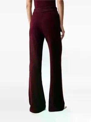 Ermanno Scervino Fine-knit Wide-leg Trousers