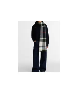 Barbour Colorful Plaid Scarf