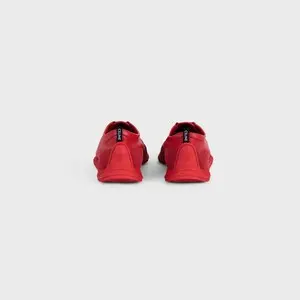 Celine Soft Sneaker In Stretch Lambskin, Suede Calfskin And Lambskin