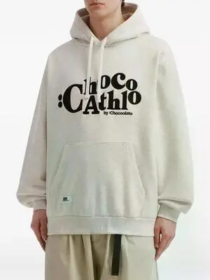 CHOCOOLATE Logo-embroidered Hoodie
