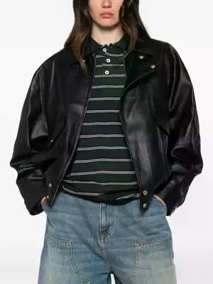 DUNST Faux-leather Jacket