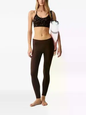CASALL Sublime Logo-embroidered Leggings