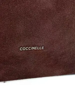 COCCINELLE Beat Generation Large Suede Shoulder Bag