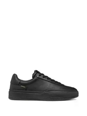 Geox Dynamia Leather Sneakers - Black