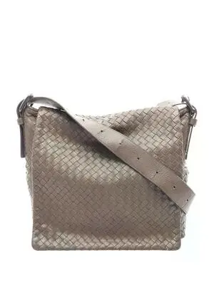 Bottega Veneta 2010-2026 Nappa Intrecciato Crossbody Bag - Neutrals