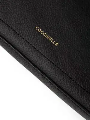 COCCINELLE Grainy Calf Leather Crossbody Bag