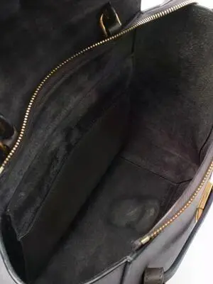 Celine 2010-2026 Micro Grained Calfskin Belt Bag Satchel