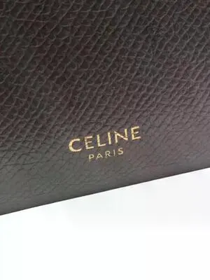 Celine 2010-2026 Micro Grained Calfskin Belt Bag Satchel