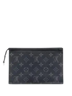 LOUIS VUITTON 2021-2026 Monogram Eclipse Gaston Wearable Wallet Crossbody Bag