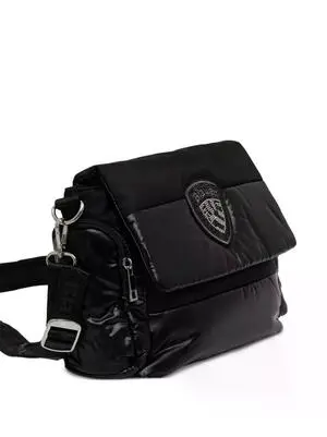 BLAUER. Padded Crystal-embellished Shoulder Bag